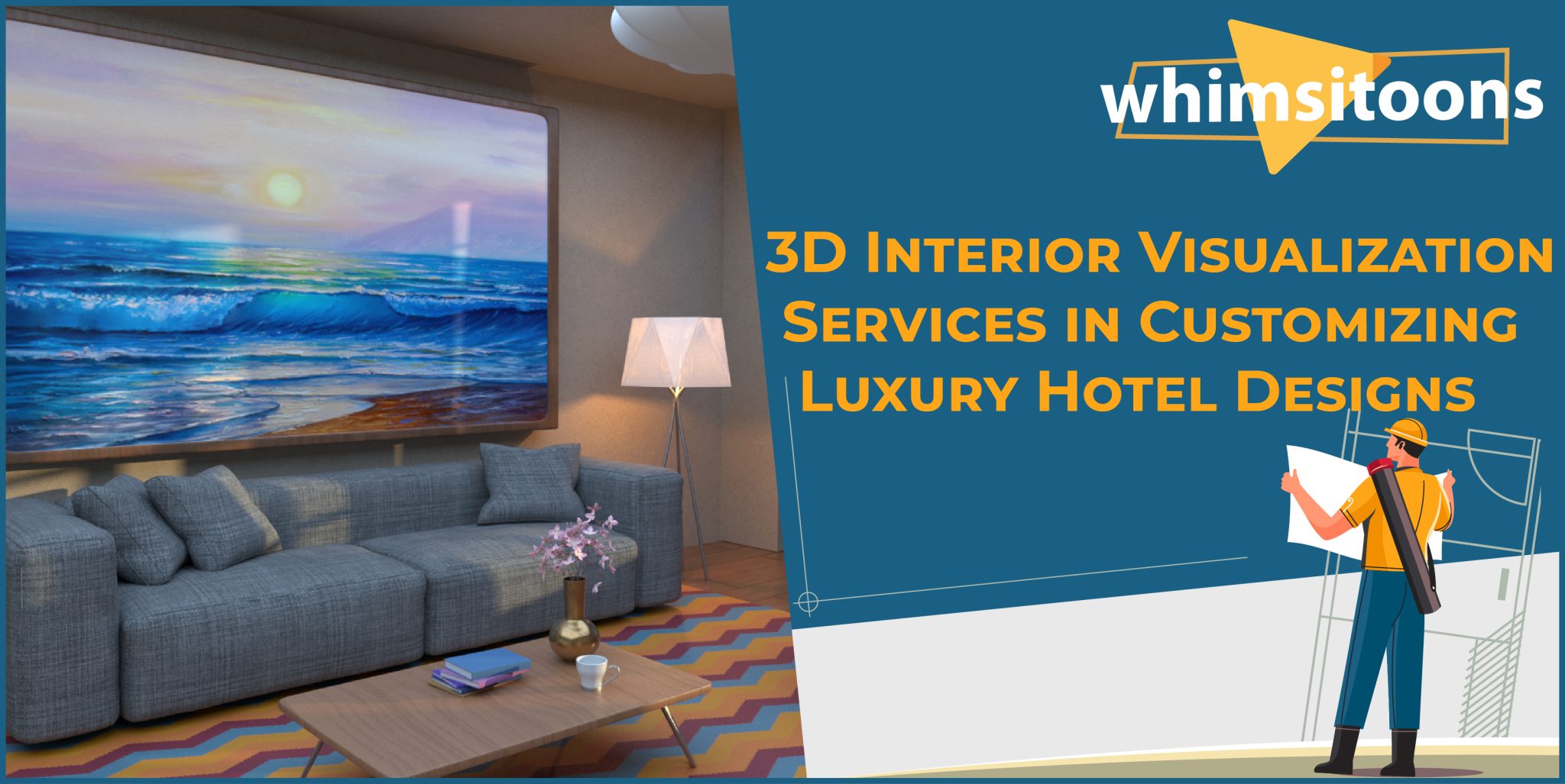 The Role of 3D Interior Visualization Services in Customizing Luxury Hotel Designs in 2025